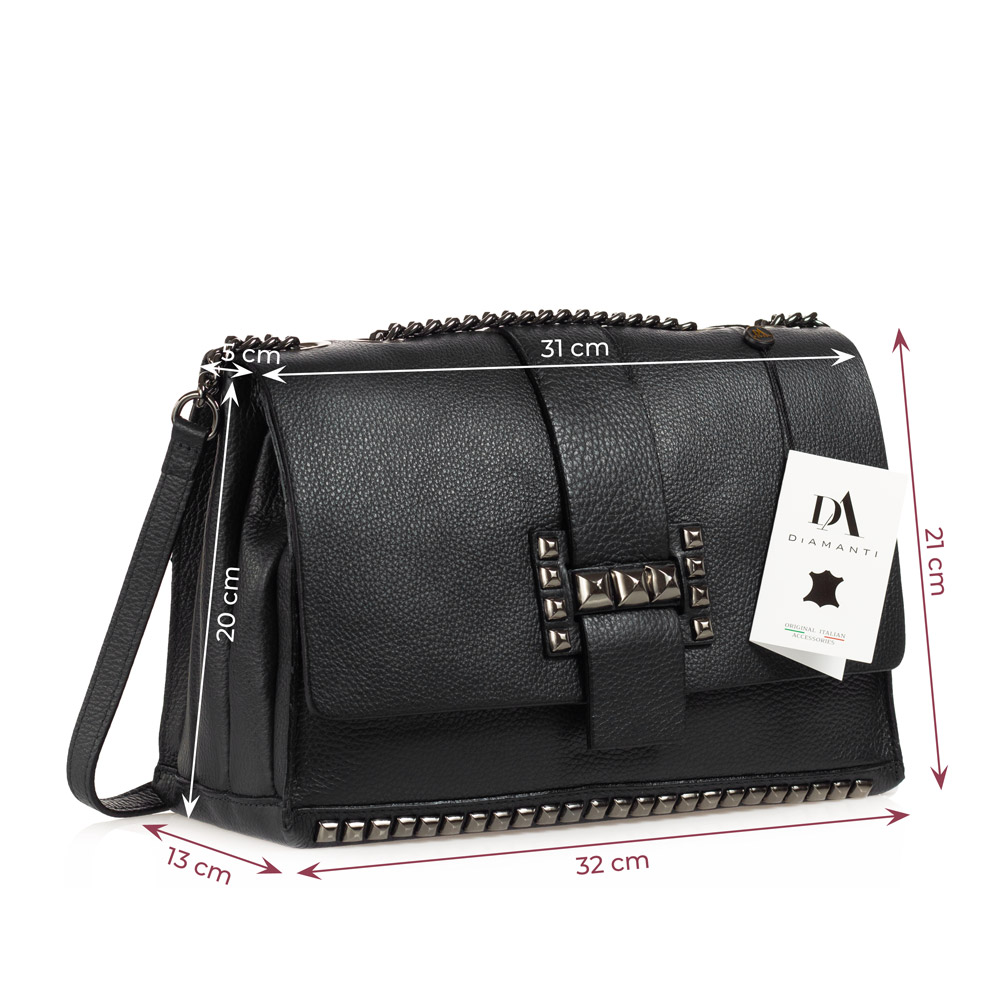 Geanta dama de umar din piele naturala DiAmanti Alessandria Alba