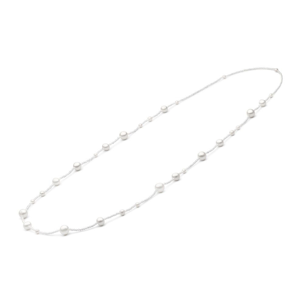 Colier lung perle naturale si cristale DiAmanti 234-119-G - Diamanti.ro