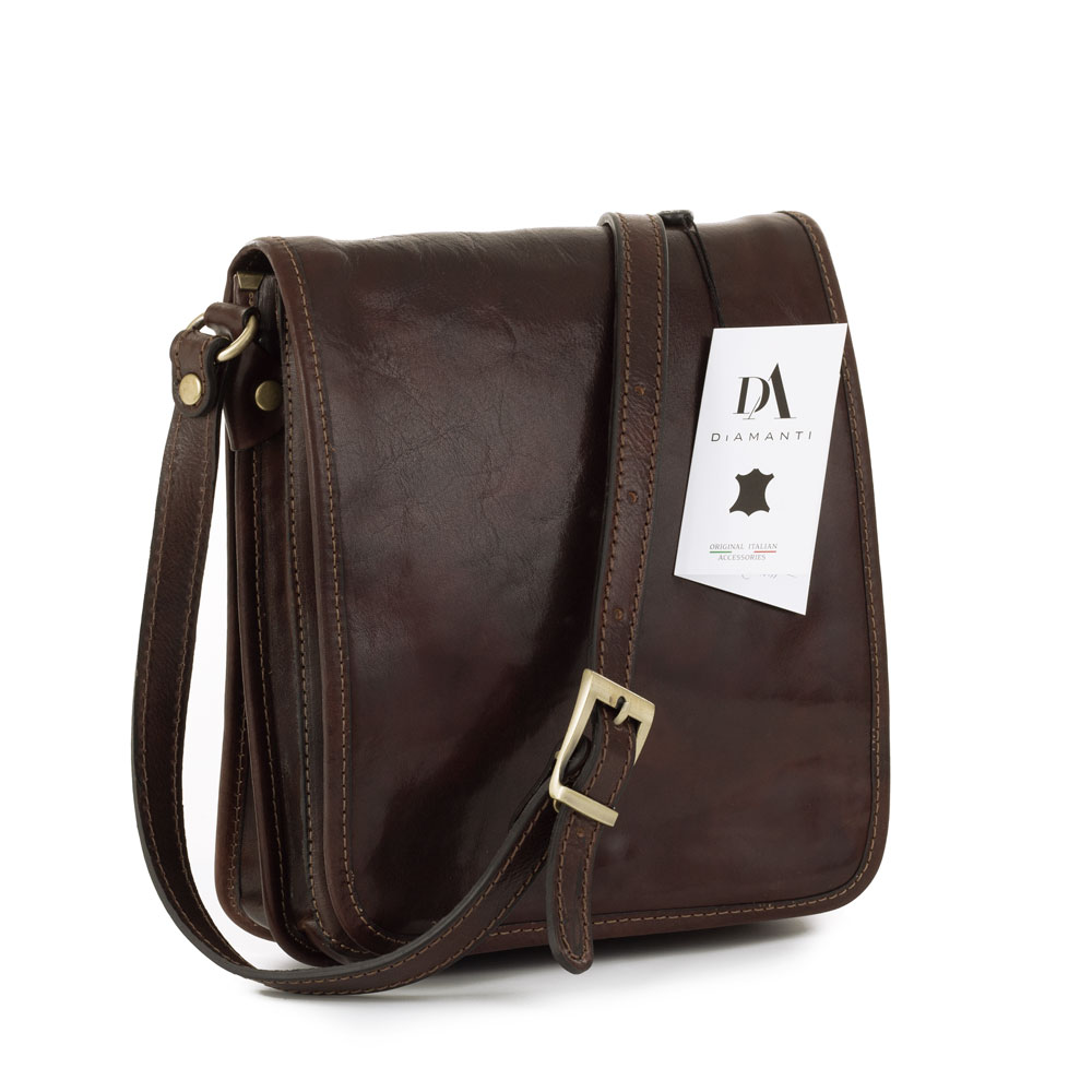 Geanta barbati din piele naturala DiAmanti Enzo Testa di Moro D1434 ...