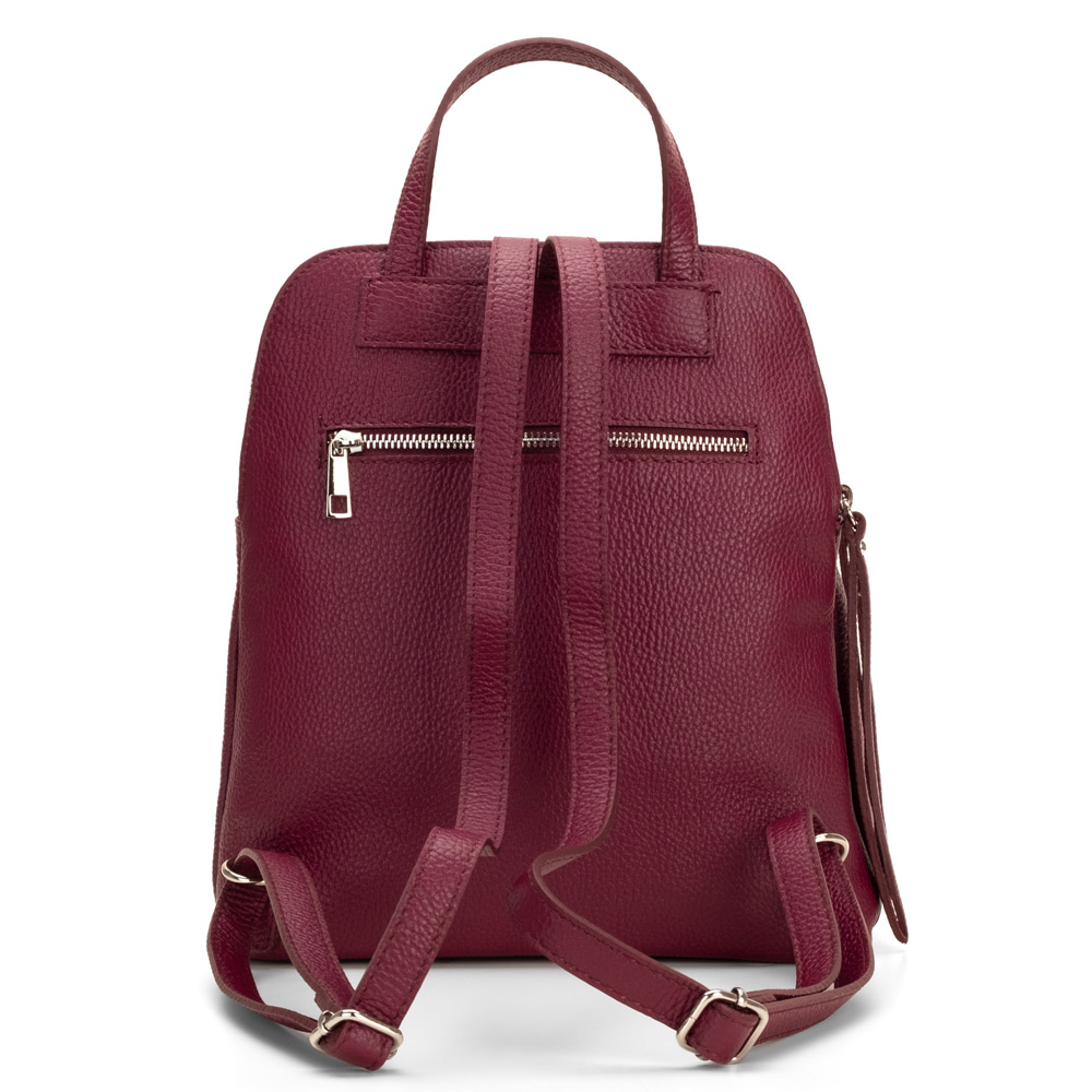 Rucsac dama piele naturala DiAmanti Alfredo Bordo - DiAmanti.ro