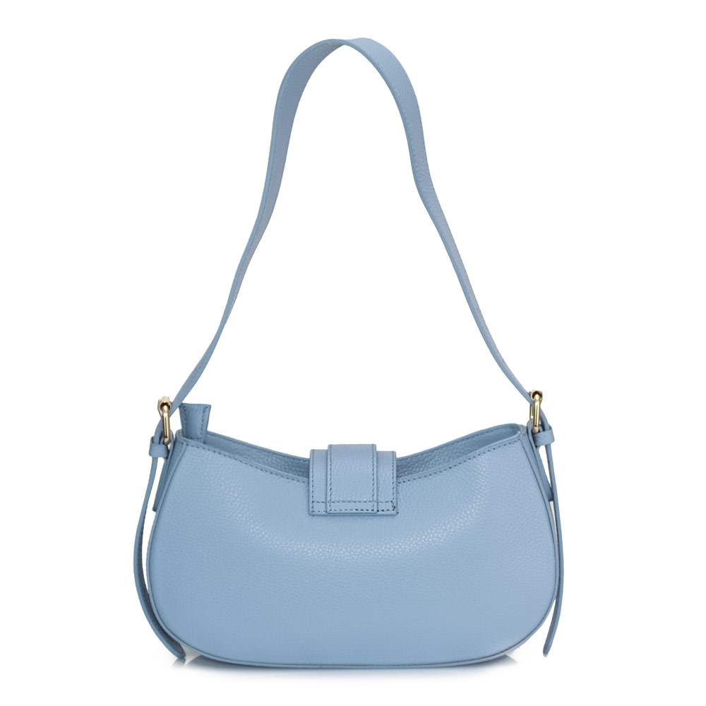 Geanta dama de umar din piele naturala DiAmanti Cara Bleu D1517 ...