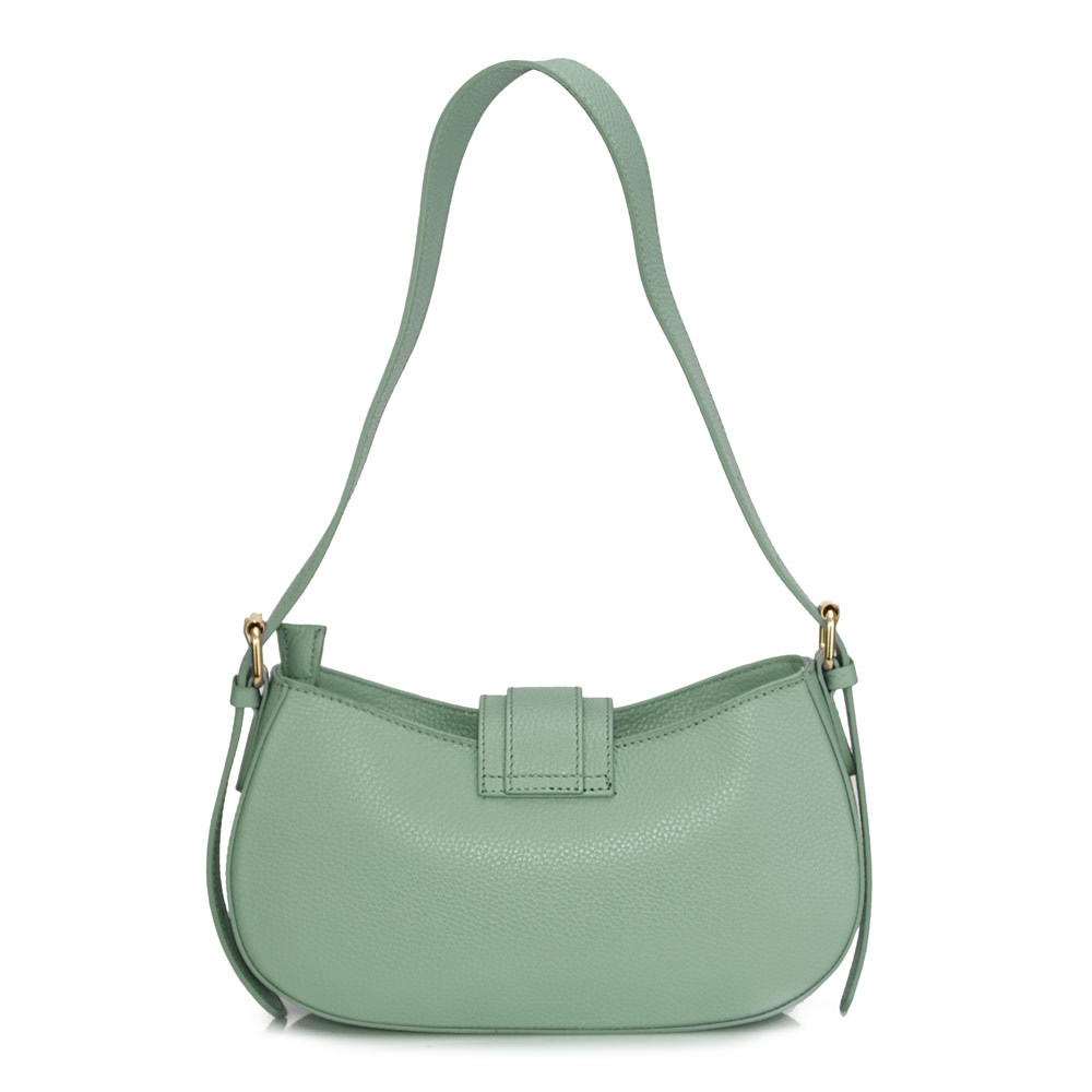 Geanta dama de umar din piele naturala DiAmanti Cara Verde Salvie D1517 ...