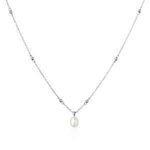 Coliere cu perle argint 925 - DiAmanti.ro