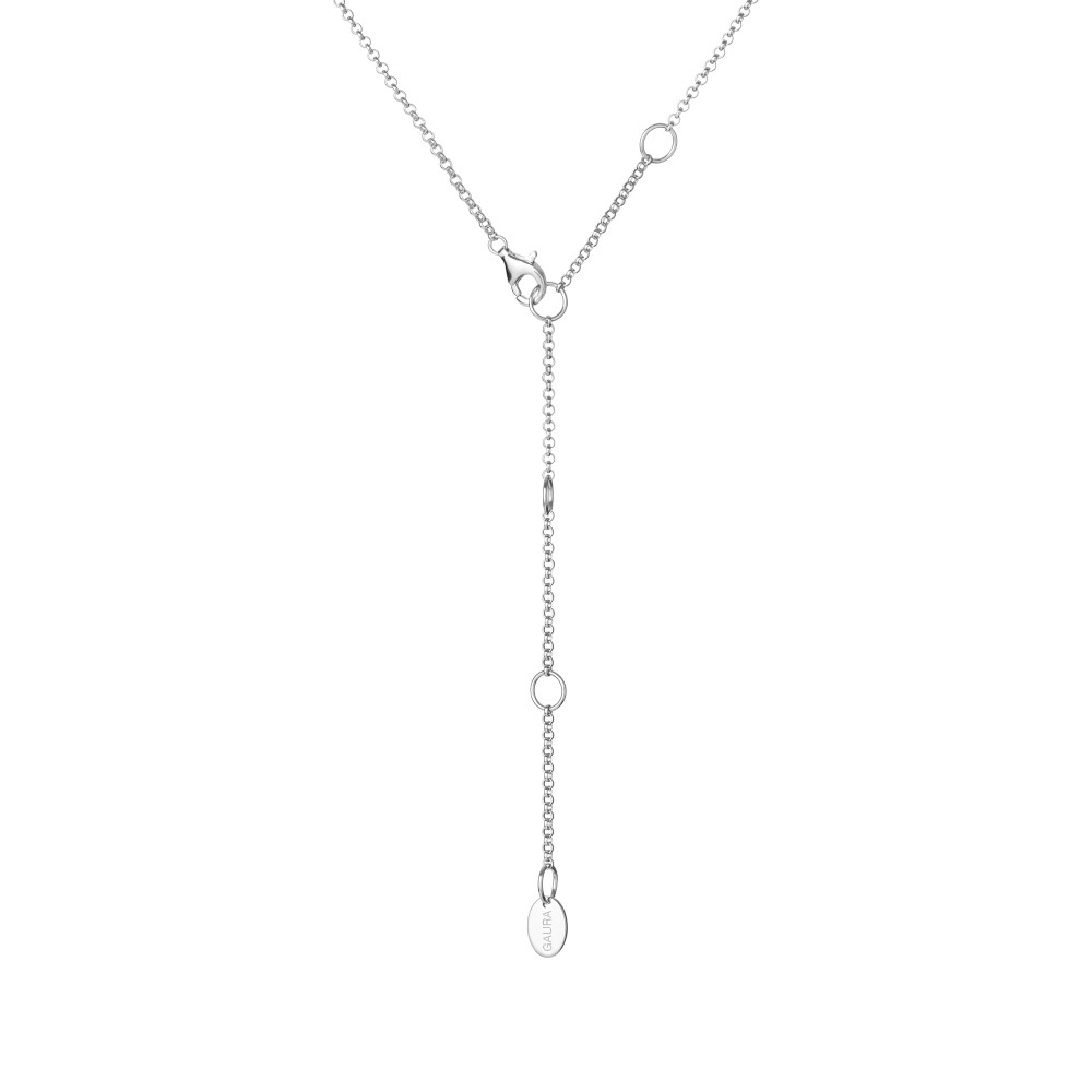 Colier argint cu perla naturala alba si cristale DiAmanti SK23484N_W-G ...